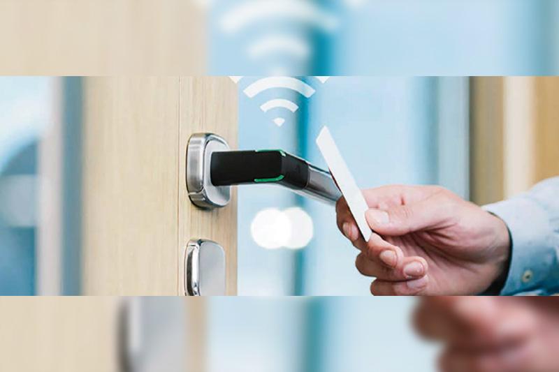 Poignée électronique H100 Aperio | Portail de la sécurité et de la sûreté