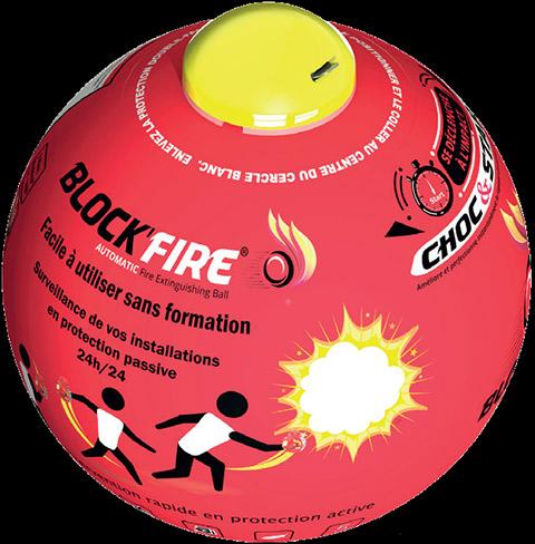 Boule Block’Fire | Portail de la sécurité et de la sûreté
